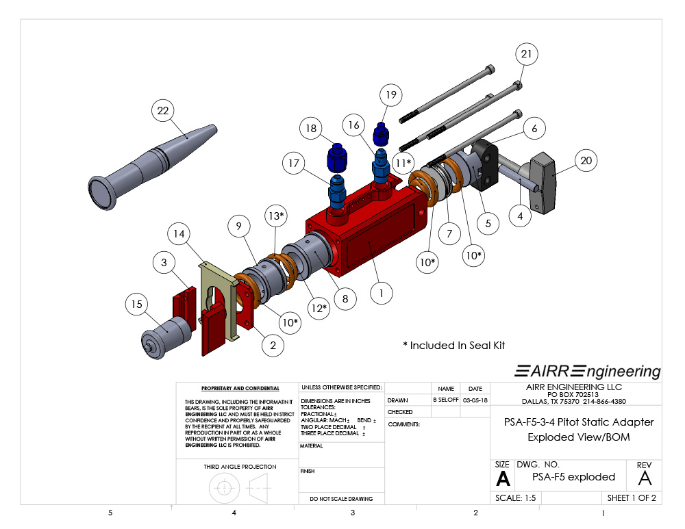 Boeing 777 Pitot Adapter - AIRR Engineering
