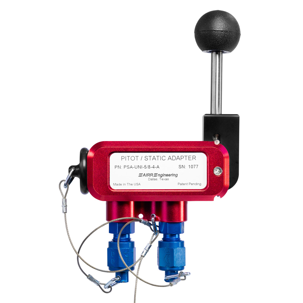 Double Universal 5/8" LSA Pitot/Static Adapter w/Case - AIRR Engineering